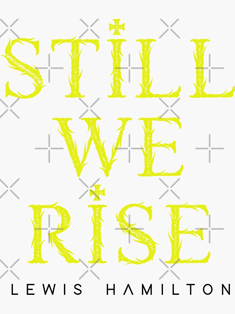 "Hamilton Still We Rise Tattoo" Sticker for Sale by NeonDesignStore ...