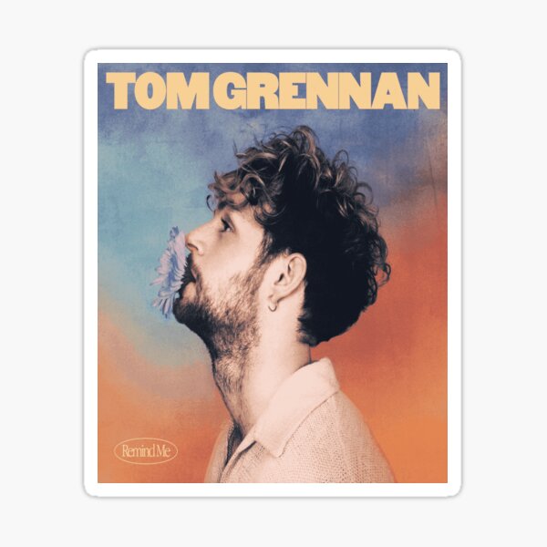 "Tom Grennan" Sticker by CamilaJane | Redbubble