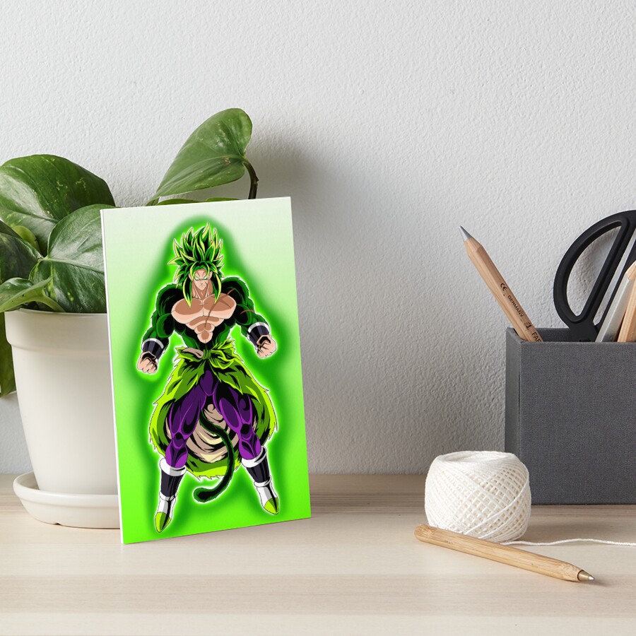 "super saiyan 4 broly redesign" Art Board Print by ThunderProps3D ...
