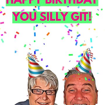 "Gogglebox Jenny and Lee funny birthday card and gifts, ORIGINAL Willow ...