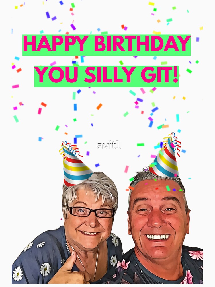 "Gogglebox Jenny and Lee funny birthday card and gifts, ORIGINAL Willow ...