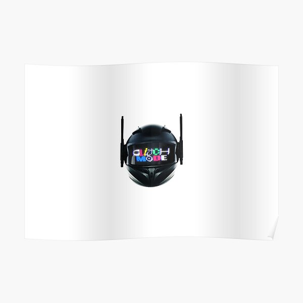 "NCT Dream Glitch Mode Helmet" Poster by LunarKatShop | Redbubble