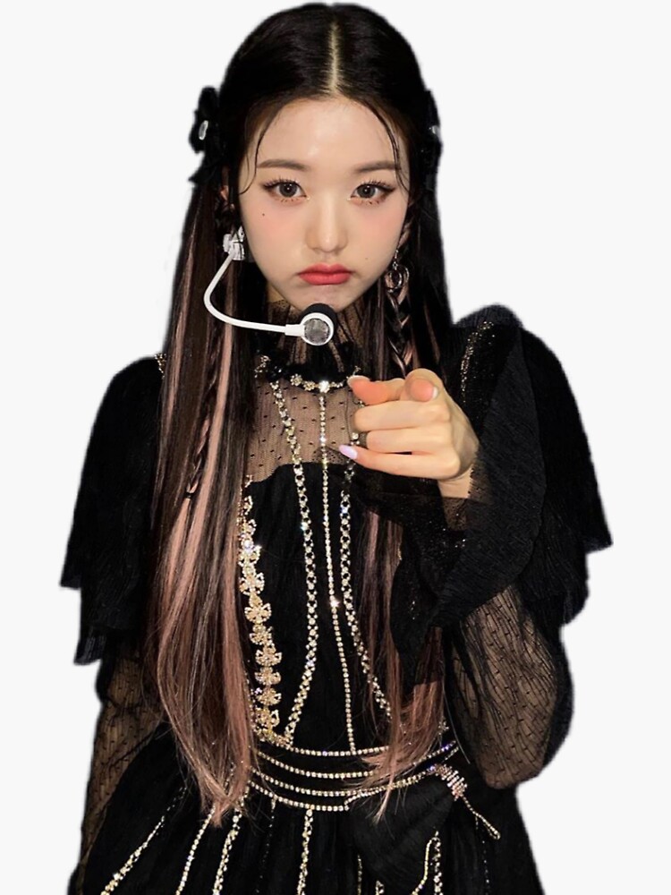 "Jang Wonyoung" Sticker by EvelinaFah | Redbubble