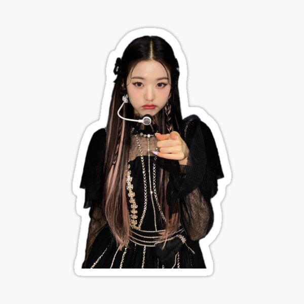 "Jang Wonyoung" Sticker by EvelinaFah | Redbubble