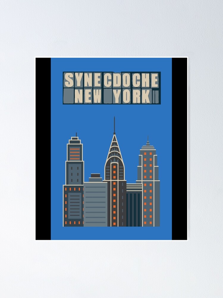 "Synecdoche New York Poster" Poster for Sale by cognacxogriff | Redbubble