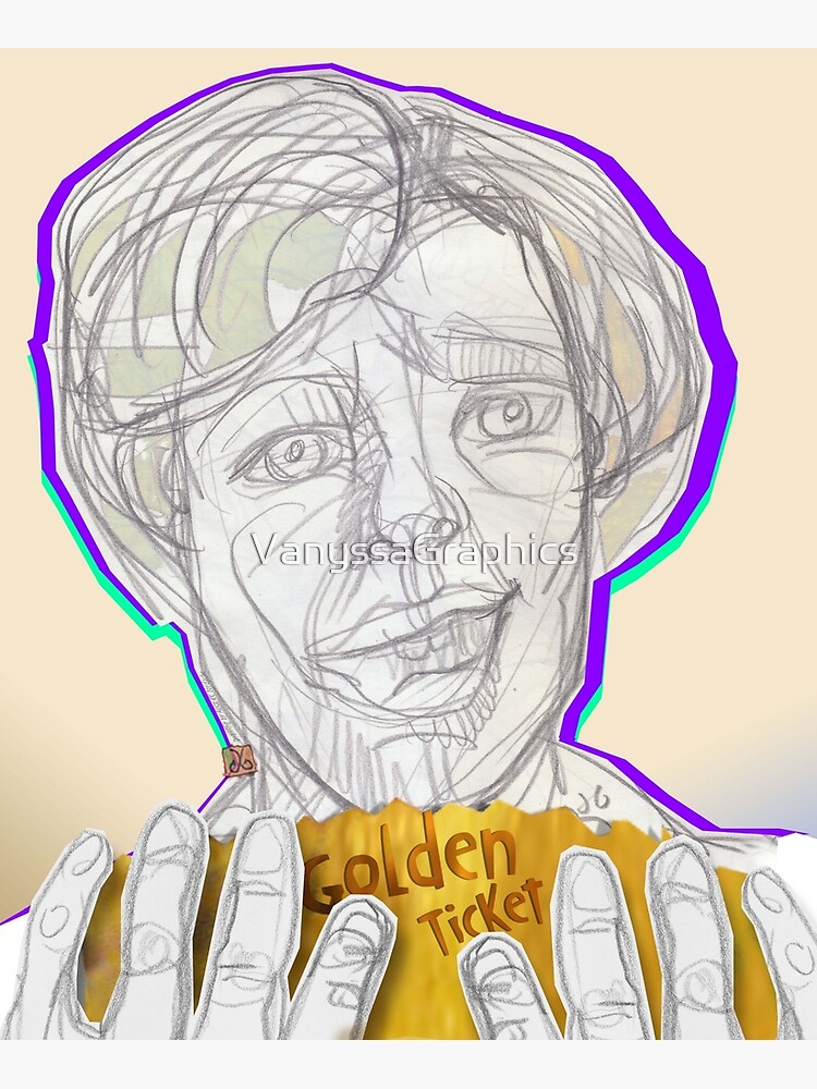 "Portrait of Peter Ostrum as Charlie Bucket from Movie "Willy Wonka ...