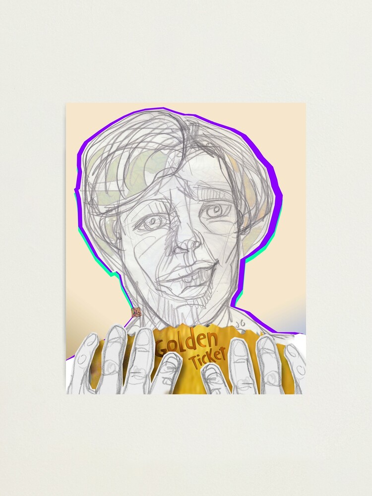 "Portrait of Peter Ostrum as Charlie Bucket from Movie "Willy Wonka ...