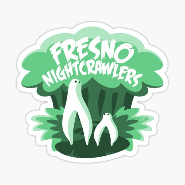 "Fresno Nightcrawlers Encounter" Sticker for Sale by dannerseyffer ...