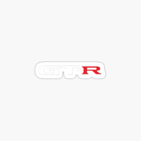 "GT-R logo" Sticker by Racingdecals | Redbubble
