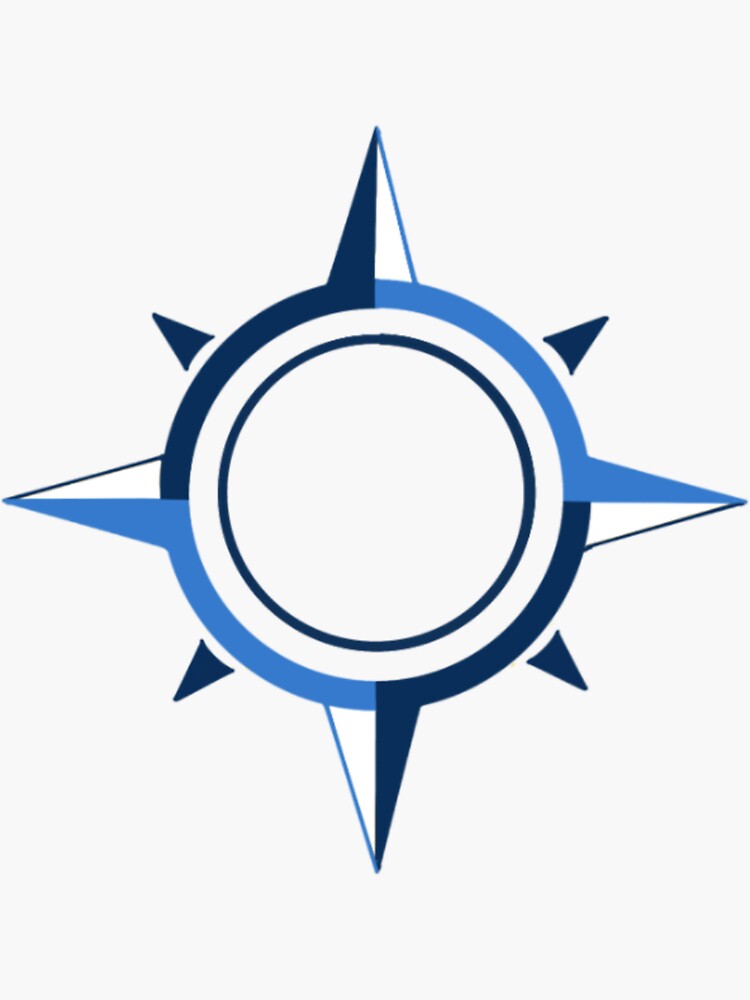 "Compass Logo" Sticker for Sale by CPLmerch | Redbubble