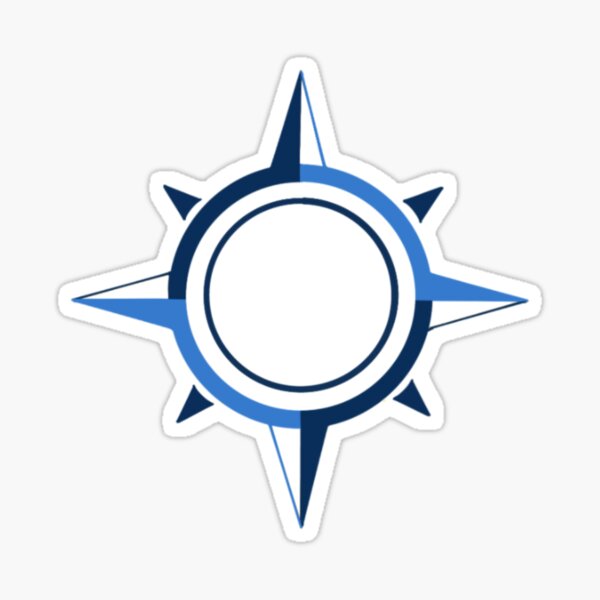 "Compass Logo" Sticker for Sale by CPLmerch | Redbubble