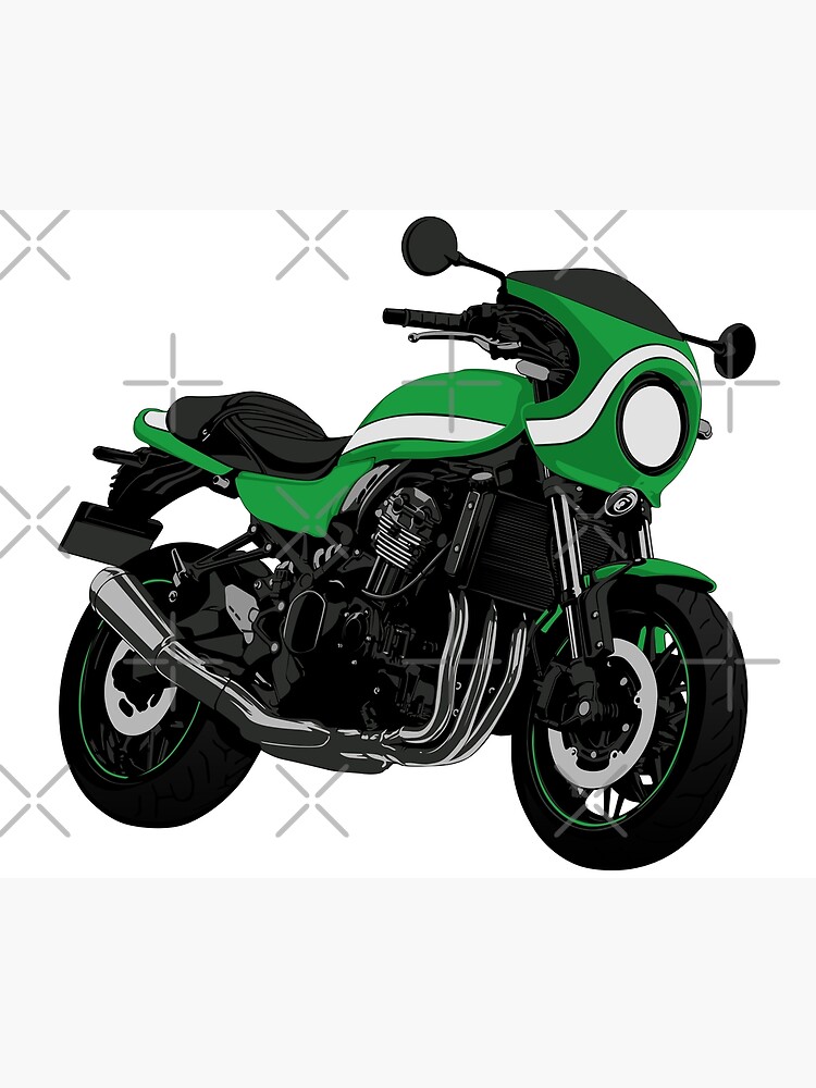 "Kawasaki Motorcycle Z900RS Illustration" Poster by Arizka-Std | Redbubble