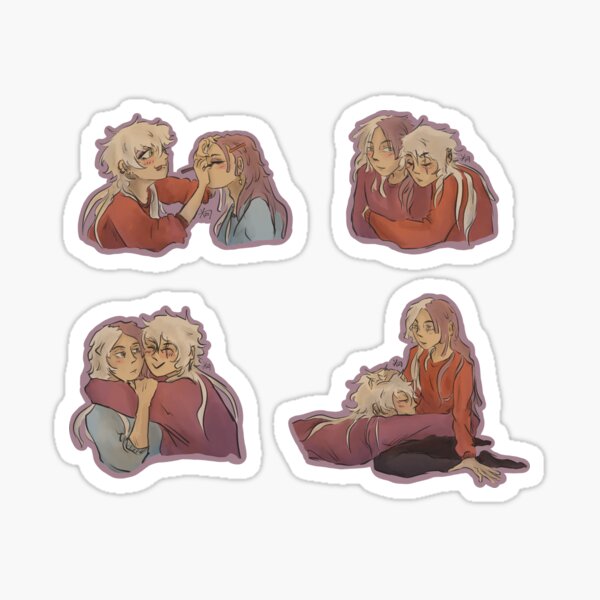 "Nikolai and Sigma Sticker Pack BSD" Sticker for Sale by vampratxk ...