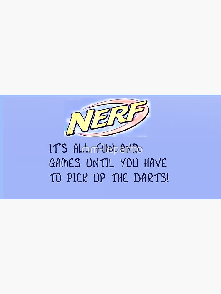 "Nerf "Meme"" Poster for Sale by mm-lepanto | Redbubble
