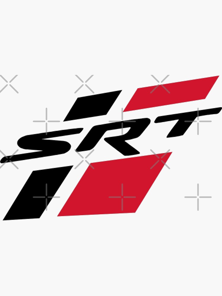 "SRT LOGO" Sticker by Racingdecals | Redbubble