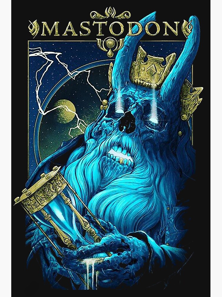 "MASTODON THE BEST" Sticker by ncosterdm | Redbubble