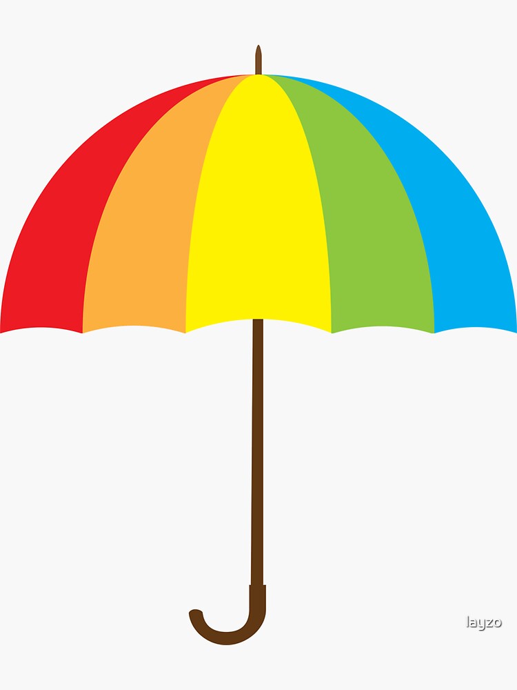 " Ambrella cool umbrella gorgeous simple adorable rainbow color Rainbow ...