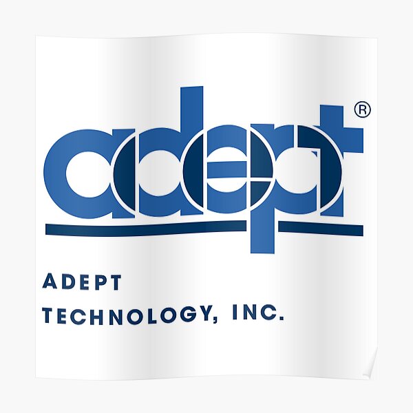 "Adept Logo" Poster for Sale by MrDaddyTs | Redbubble