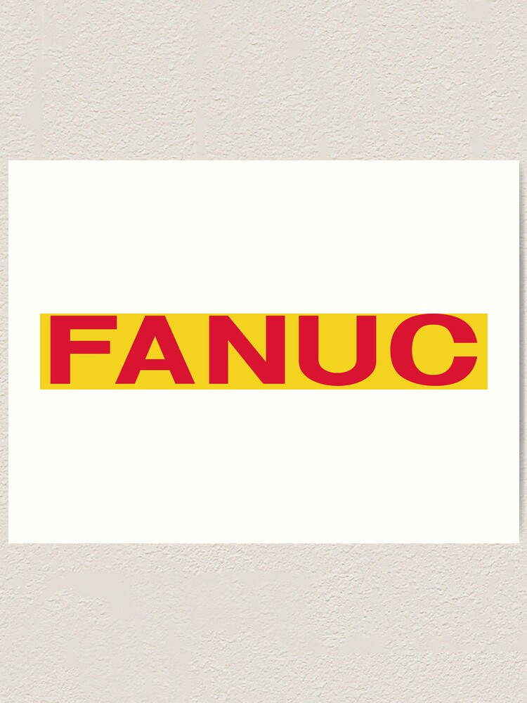 "Fanuc Logo" Art Print for Sale by MrDaddyTs | Redbubble