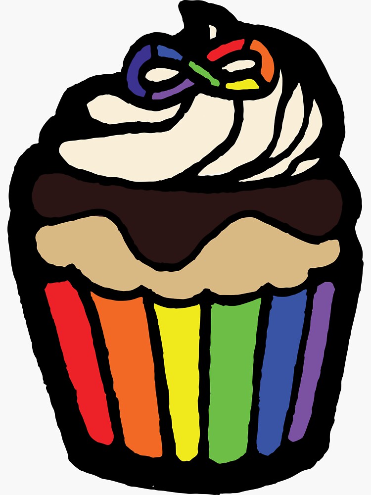""Autism is Like Cupcakes" Autism Acceptance" Sticker by ...