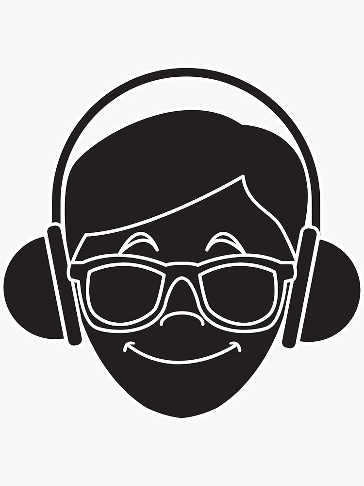 "MUSIC MAN" Sticker by STOREOMIZZO | Redbubble