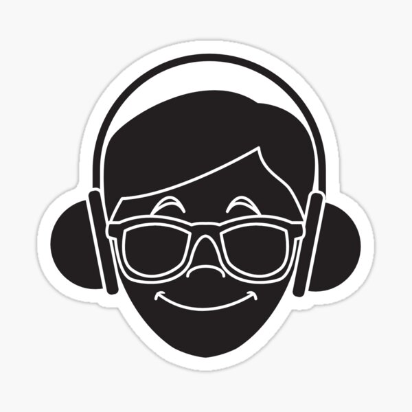 "MUSIC MAN" Sticker by STOREOMIZZO | Redbubble