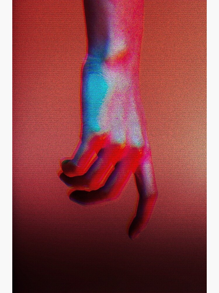 "Euphoria Angelic Vaporwave Hand" Poster for Sale by BioDigital-Jazz ...