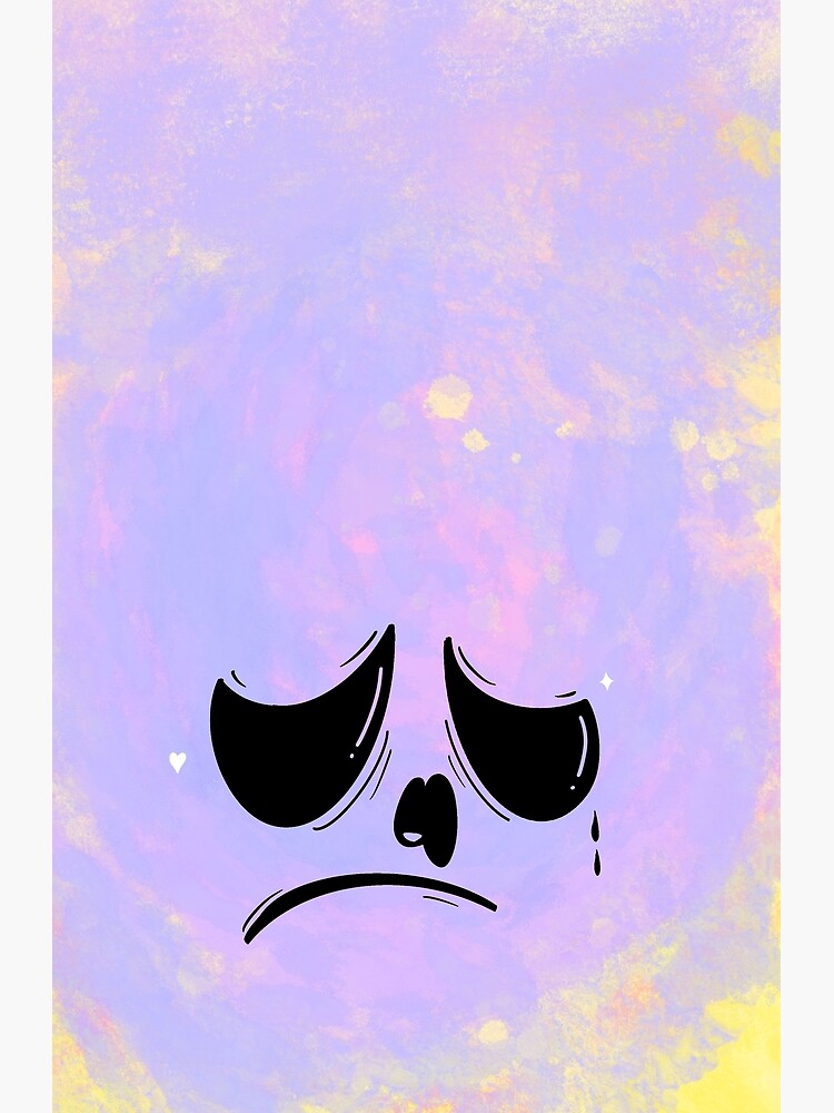 "Sad face" Poster by neeko8 | Redbubble