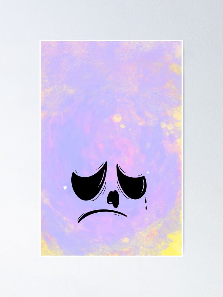 "Sad face" Poster by neeko8 | Redbubble