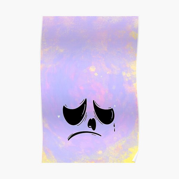 "Sad face" Poster by neeko8 | Redbubble