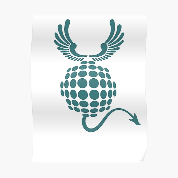 "flying orb" Poster for Sale by Beastshashou | Redbubble