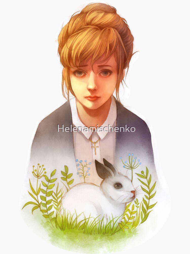 "Kate Marsh" Sticker by Helenamischenko | Redbubble