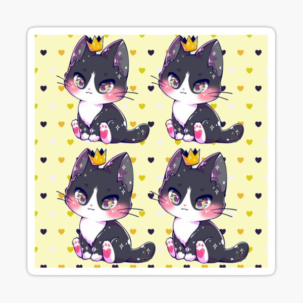 "Aphmau cat" Sticker by Kids-zin | Redbubble