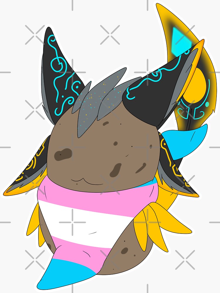 "Misty Jinn, Potato Avali" Sticker for Sale by ToddAvali | Redbubble