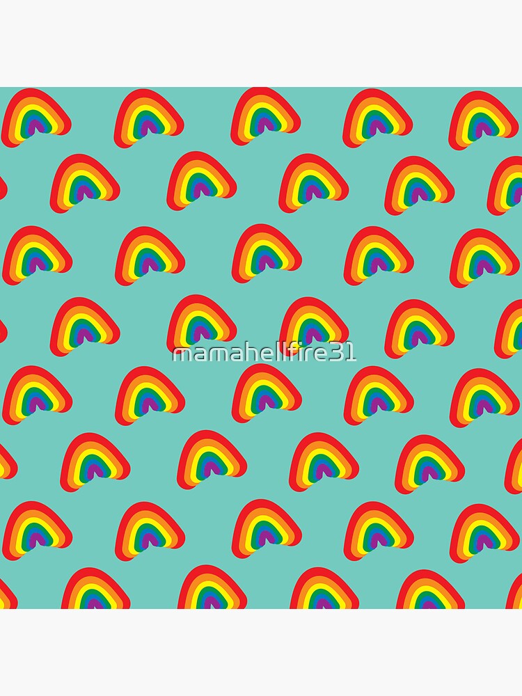 Pride Rainbow Pride Pattern Lgbtq Pride Colors Sticker By