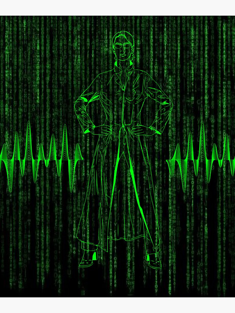 "Matrix computer code" Sticker for Sale by LoofiDesigns | Redbubble