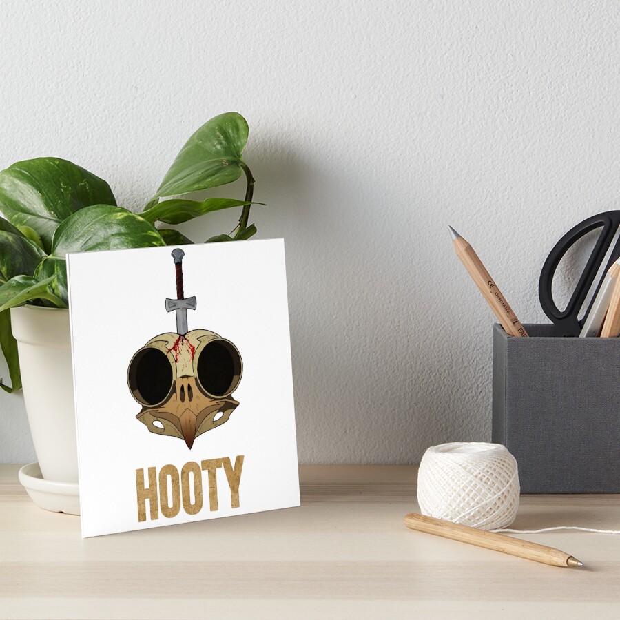 "Skeleton Hooty ( The owl house season 2 beta hooty skull )" Art Board ...