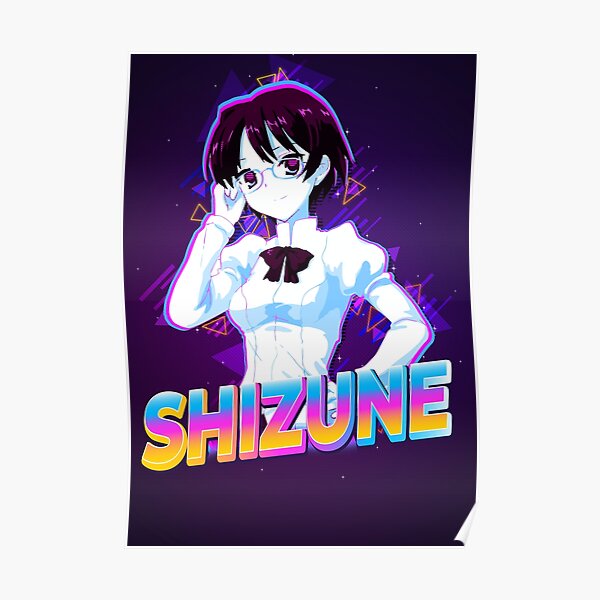 "Shizune Hakamichi | Katawa Shoujo" Poster for Sale by PurpleStudio6 ...