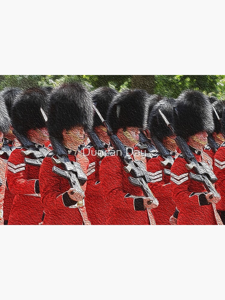 "Irish Guards in Oil Painting Style" Art Print by duncandayphotos ...