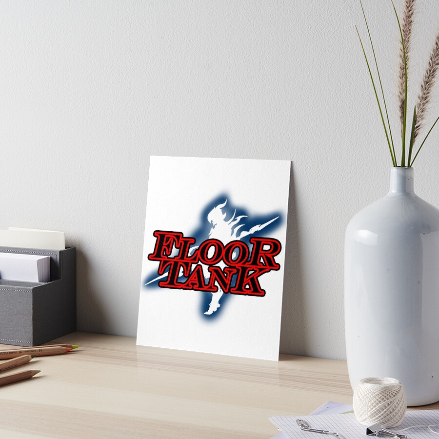 "Floor Tank Dragoon FF14" Art Board Print by Falce | Redbubble
