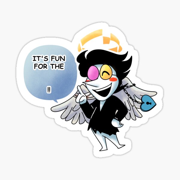 "Angel Spamton" Sticker by CitrusSparkz | Redbubble