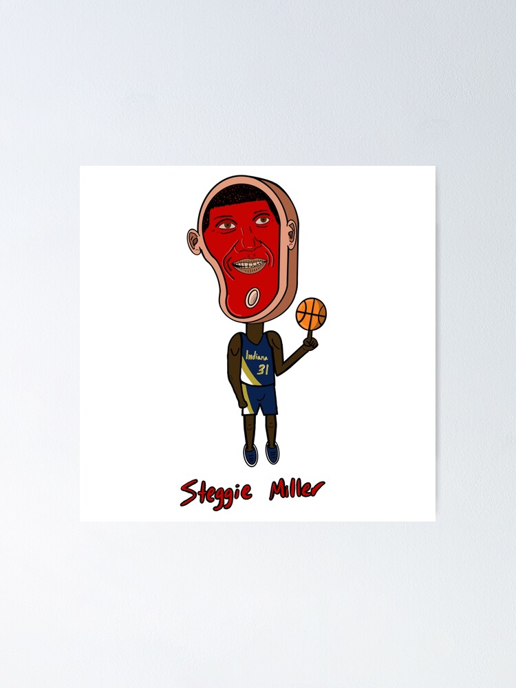 "Steggie Miller (Labeled)" Poster for Sale by FamousFoodz | Redbubble