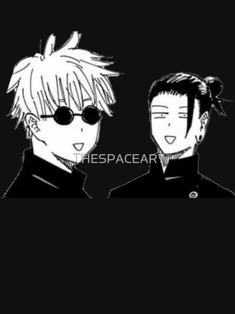 "Geto and gojo funny face " T-shirt for Sale by THESPACEART | Redbubble ...
