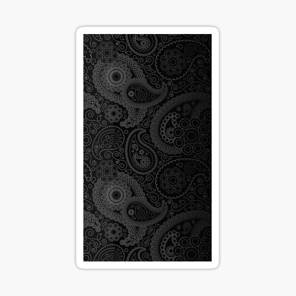 "Paisley" Sticker by BuksDesigns | Redbubble