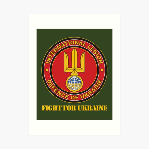 "Modified Emblem of International Legion of Defense of Ukraine - Fight ...