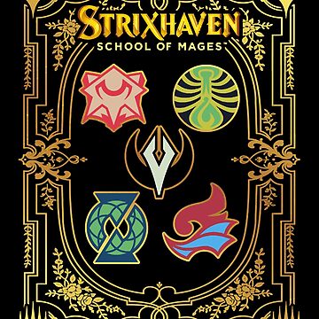 "Magic The Gathering Strixhaven School of Mages Symbols" Sticker for ...