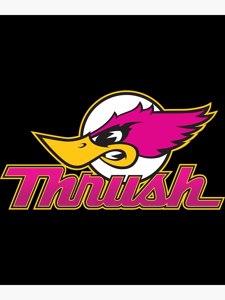 "Thrush Exhaust Logo Sticker" Poster for Sale by mollyphonaha1 | Redbubble