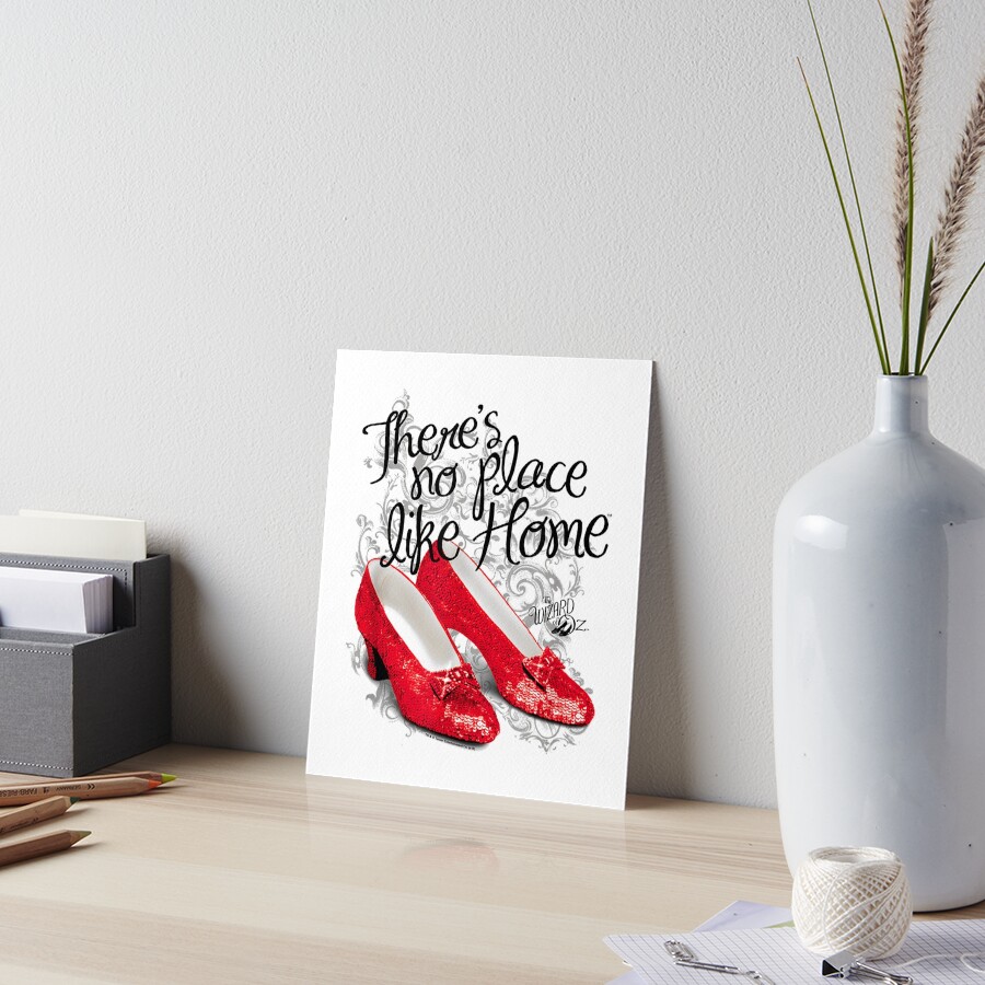 "The Wizard of Oz Ruby Slippers" Art Board Print by SiumocDukila ...