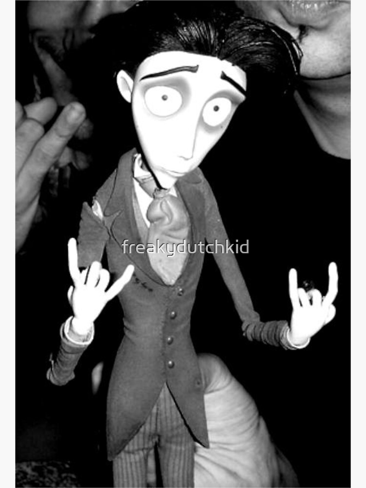 "Victor Van Dort - Corpse Bride" Sticker for Sale by freakydutchkid ...