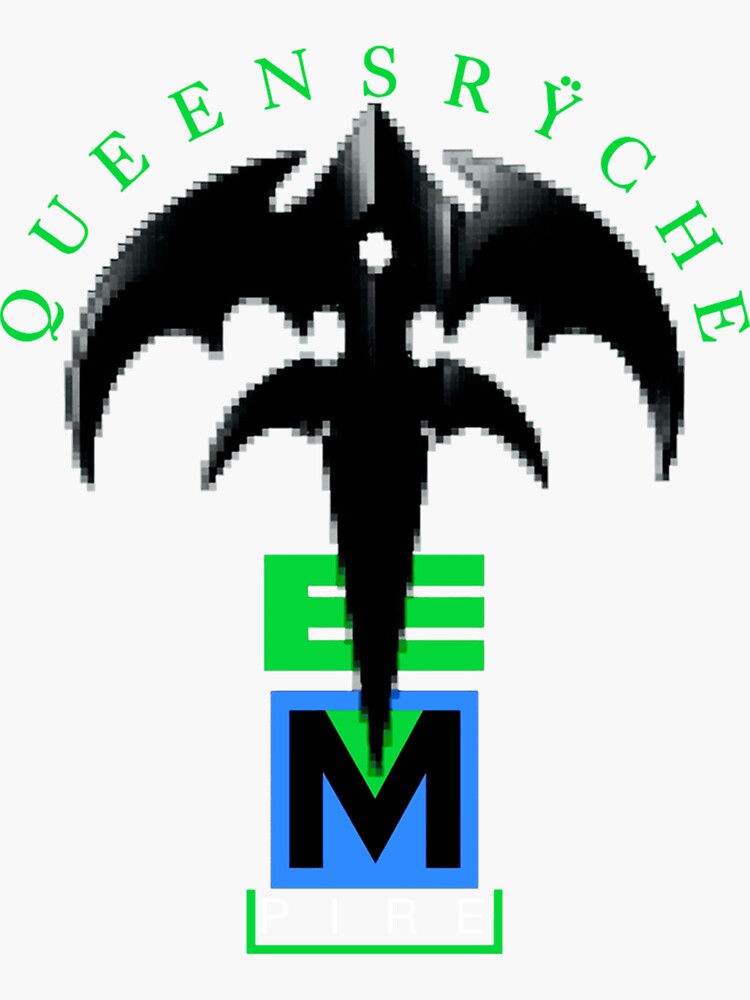"Queensryche Empire " Sticker by Majoralhoun | Redbubble